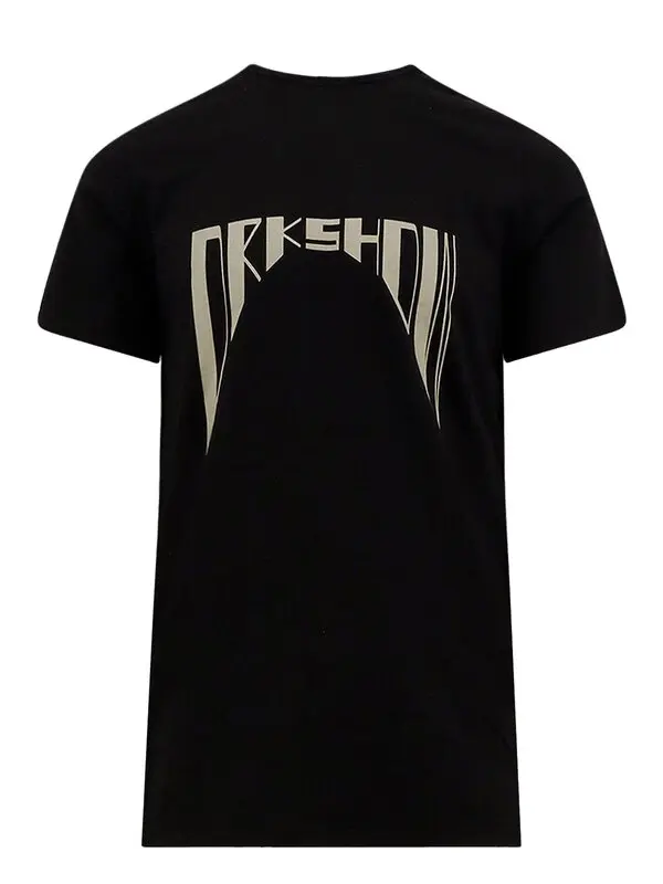 Rick Owens Level T Cotton Tshirt - Black
