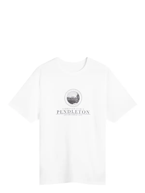 Pendleton Collegiate T-shirt - White