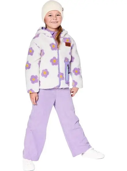 DEUX PAR DEUX Reversible Mid-season Jacket - Lavender