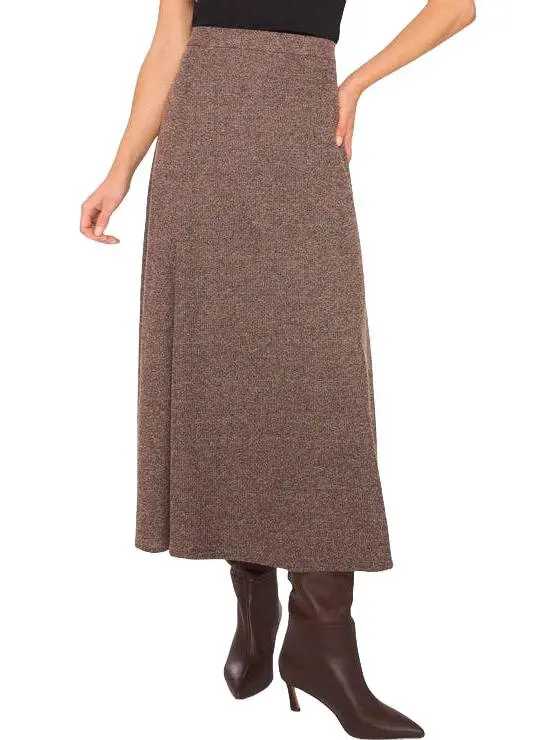 Halogen Tweed Knit Maxi Skirt - Delicioso