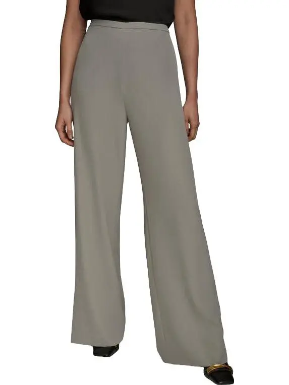 Donna Karan New York Pull-on Wide Leg Pants - Weathered