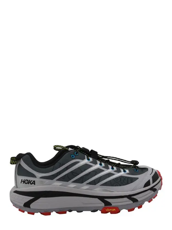Hoka Mafate Three 2 Sneakers - Ash Grey / Outer Orbit