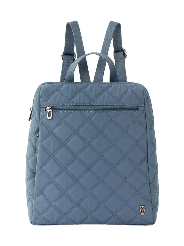 SAKROOTS Arlo Quilted Backpack - Maritime Diamond Quilted