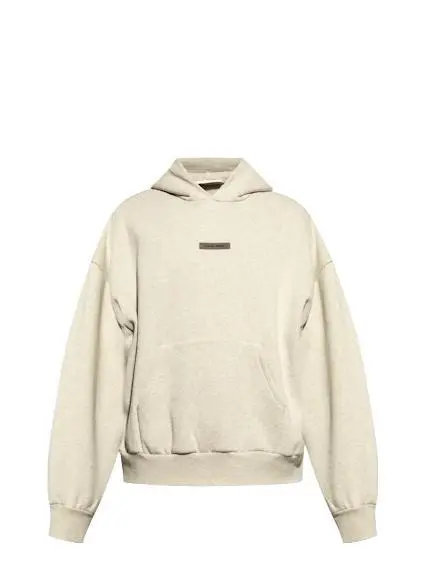 Fear Of God Essentials Fleece Hoodie - Heather Stone