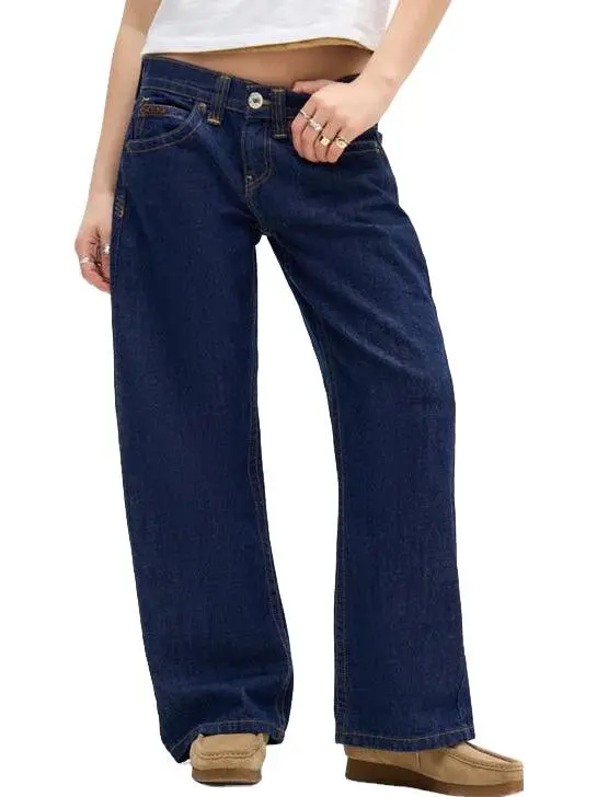BDG URBAN OUTFITTERS Kayla Aruba Wide Leg Jeans - Rinse