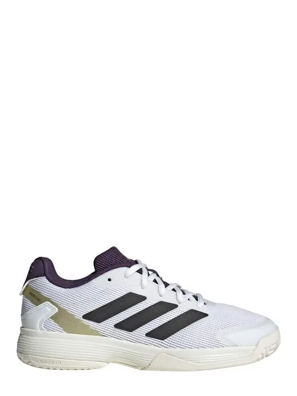 Adidas Athletic Sneakers - Cloud White/core Black/aurora Plum