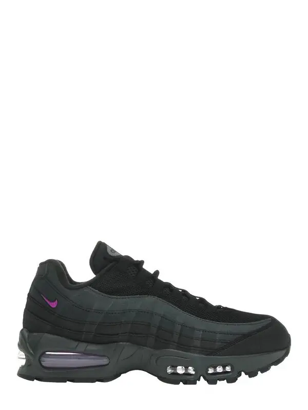 Nike Air Max 95 Og Big Bubble Sneakers - Black/vivid Purple/anthracite