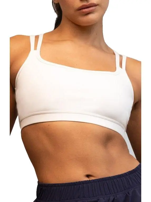 Heroine Sport Duo Racerback Sports Bra - White