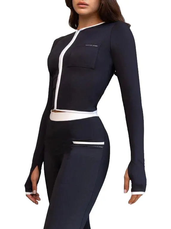 Heroine Sport Skylar Jacket - Black/white
