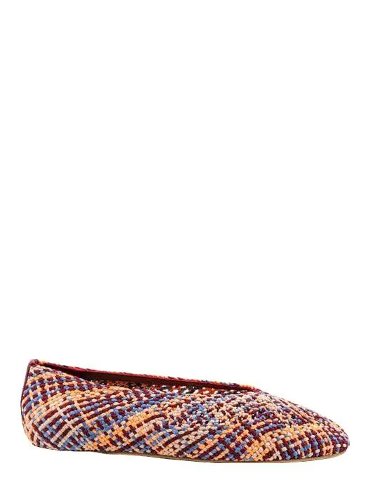 ANDREA GOMEZ Dalia Woven Ballerina Flat - Multi Color