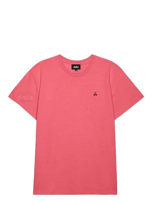 DALIX Lightweight Everyday Tee - Coral