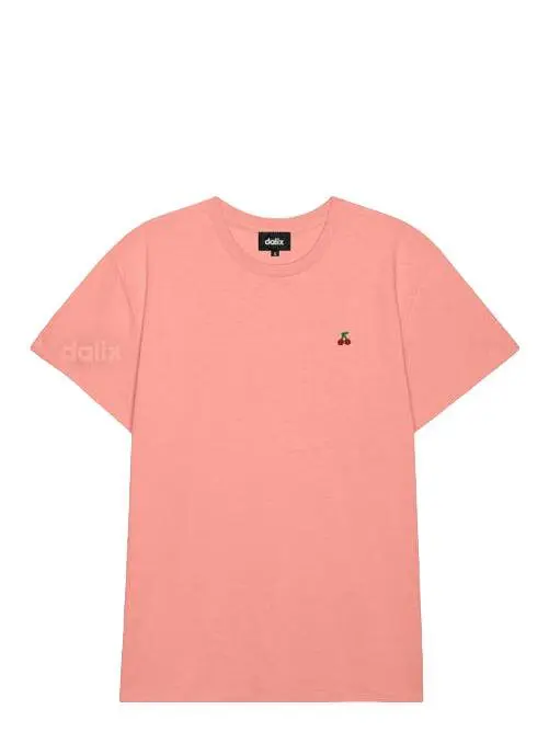 DALIX Lightweight Everyday Tee - Dusty Rose