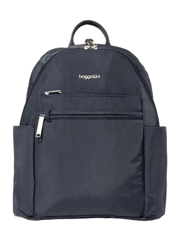BAGGALLINI Securtex Anti-theft Vacation Backpack - French Navy