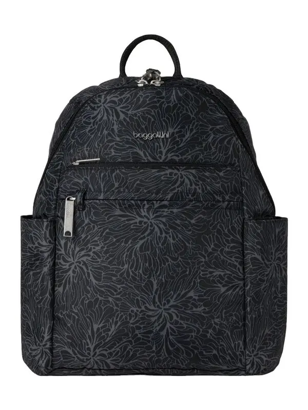 BAGGALLINI Securtex Anti-theft Vacation Backpack - Midnight Blossom