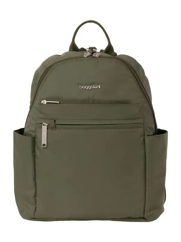 BAGGALLINI Securtex Anti-theft Vacation Backpack - Thyme