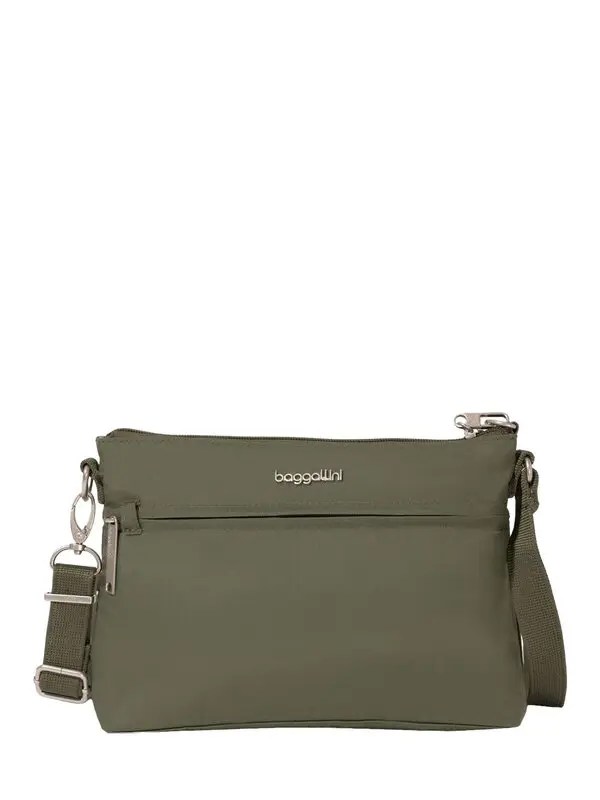 BAGGALLINI Securtex Anti-theft Memento Crossbody Bag - Thyme