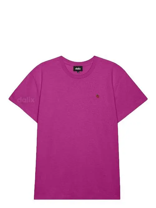 DALIX Lightweight Lil Strawberry Tee - Berry