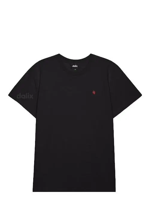 DALIX Lightweight Lil Strawberry Tee - Black