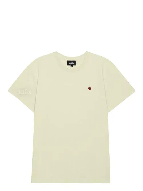 DALIX Lightweight Lil Strawberry Tee - Chartreuse