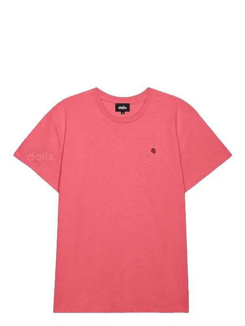 DALIX Lightweight Lil Strawberry Tee - Coral