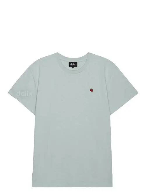 DALIX Lightweight Lil Strawberry Tee - Seafoam