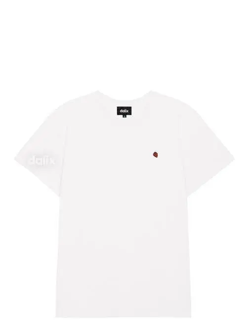 DALIX Lightweight Lil Strawberry Tee - White