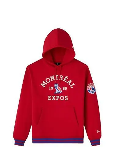 OVO X New Era Mlb Montreal Expos Hoodie - Red