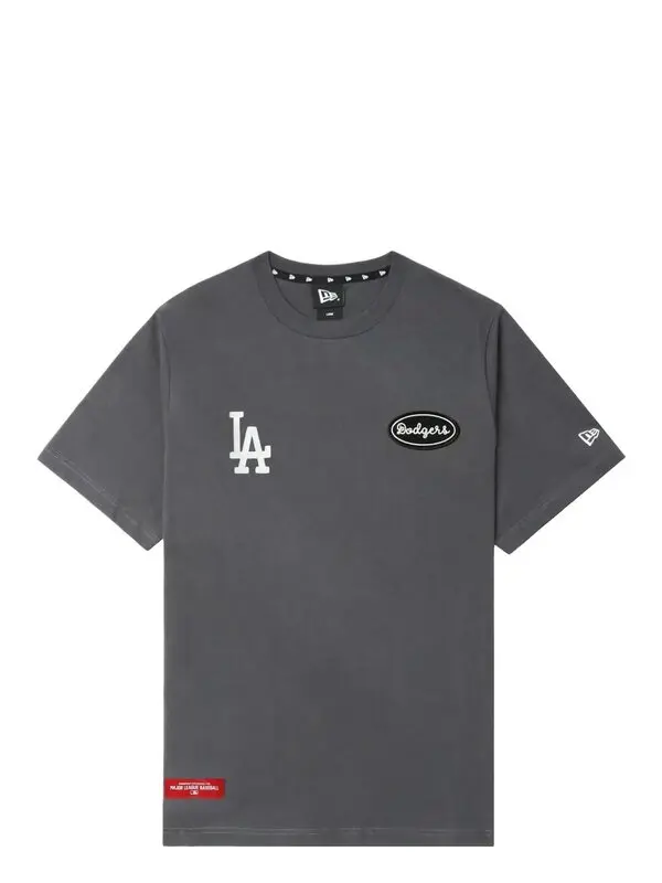 New Era La Dodgers-logo T-shirt - Grey