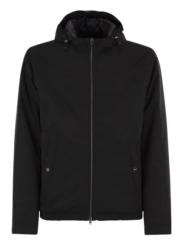 Herno Nylon Travel Jacket - Black