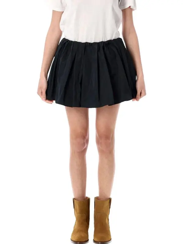 JW Anderson Gathered Circle Skort - Black