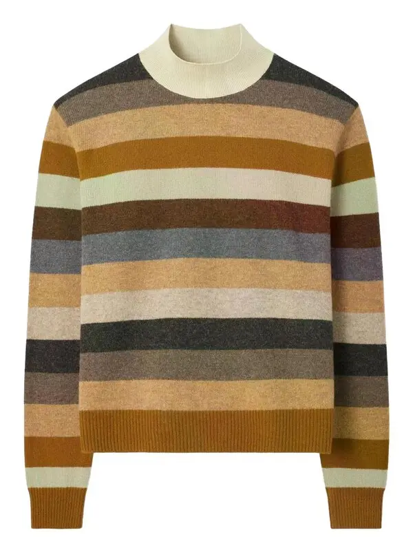 Tory Burch Wool Turtleneck Sweater - Brown