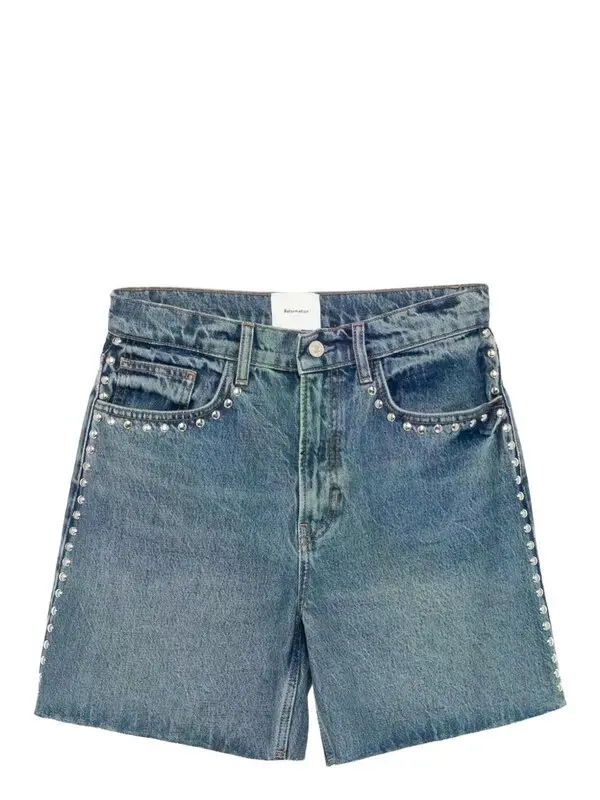 REFORMATION Raye Denim Shorts - Blue