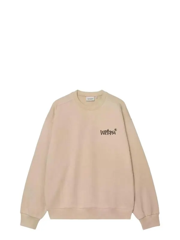 Carhartt Work In Progress Wiptopia Duck Graphic Sweatshirt - Neutrals