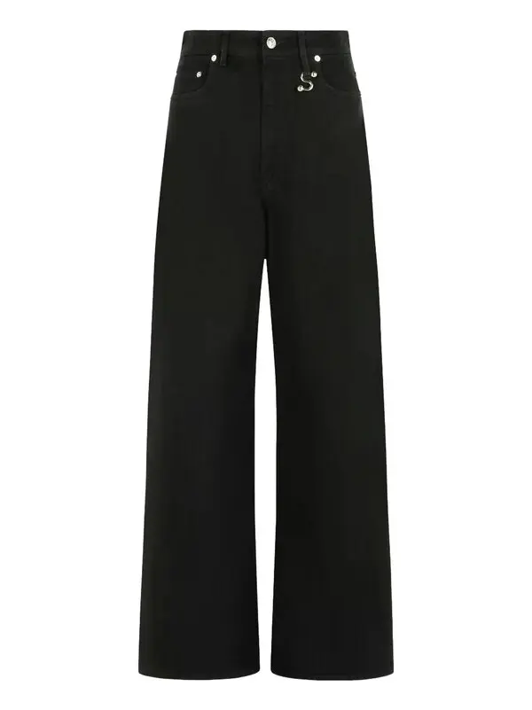 Sportmax Button-fastening Five-pocket Jeans - Black
