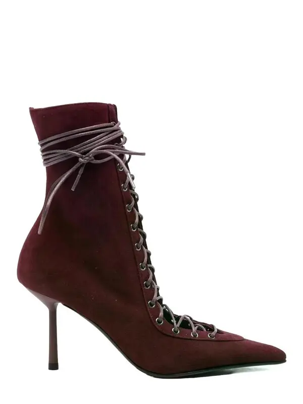 LE SILLA 80mm Colette Boots - Red