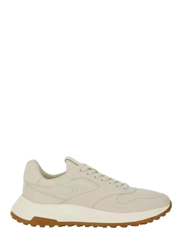 Hogan Leather Low-top Sneakers - Neutrals