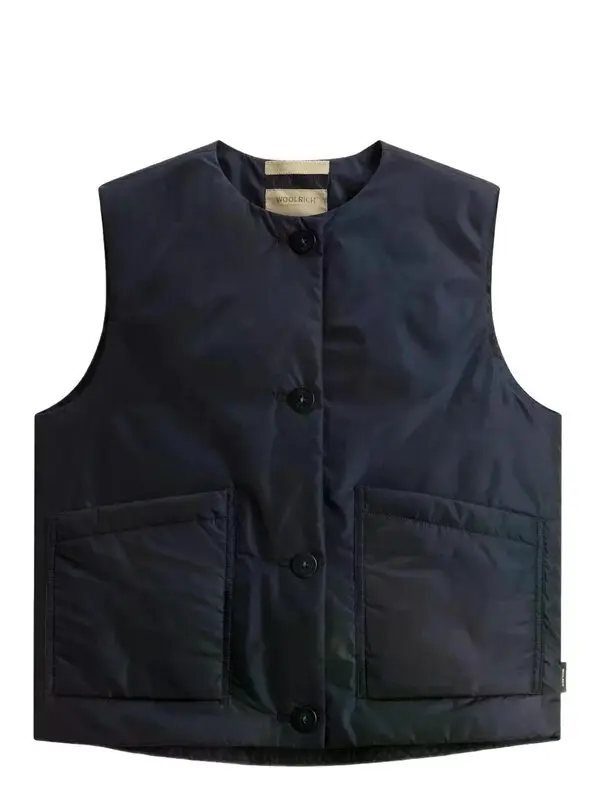 Woolrich Button-fastening Gilet - Blue