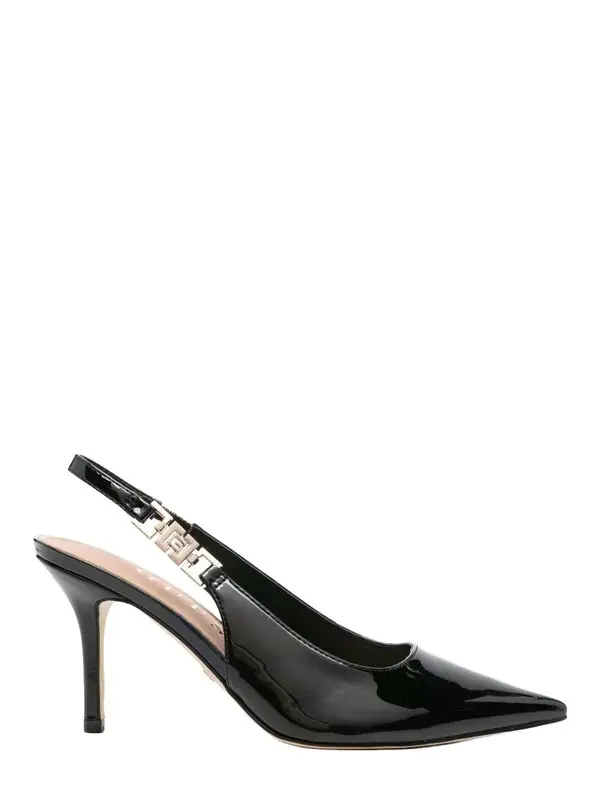 Guess 90mm Pointed-toe Slingback Pumps - Black