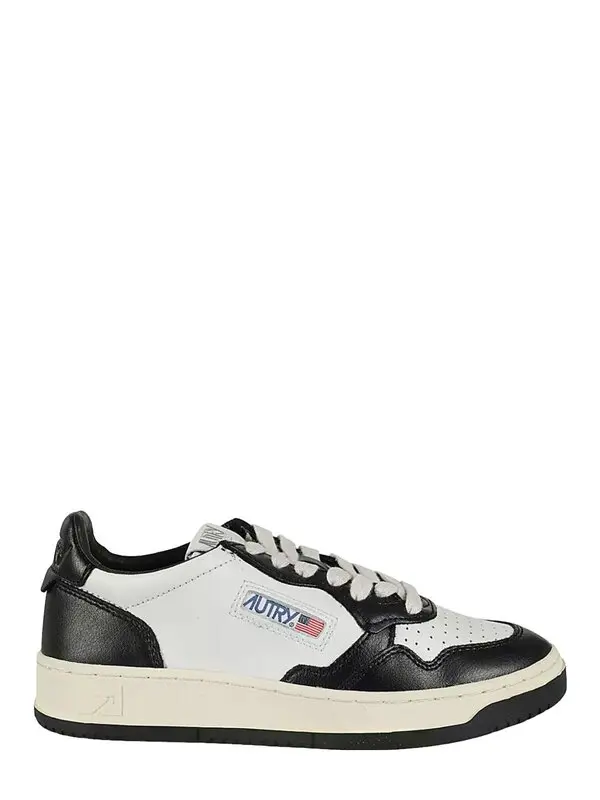 AUTRY Medalist Leather Sneakers - White