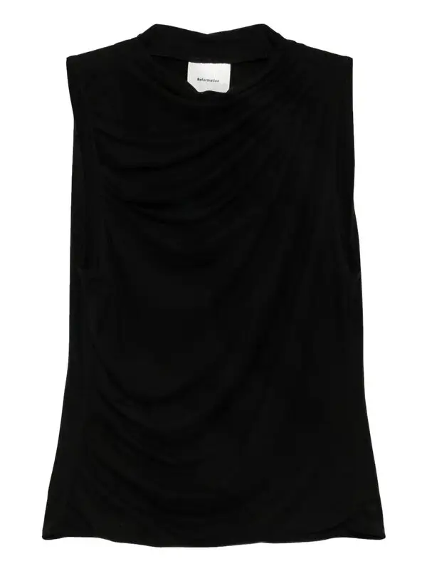 REFORMATION Marlo Top - Black