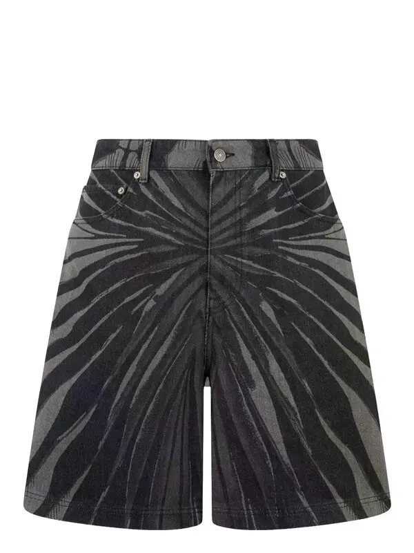 Roberto Cavalli Denim Shorts - Black