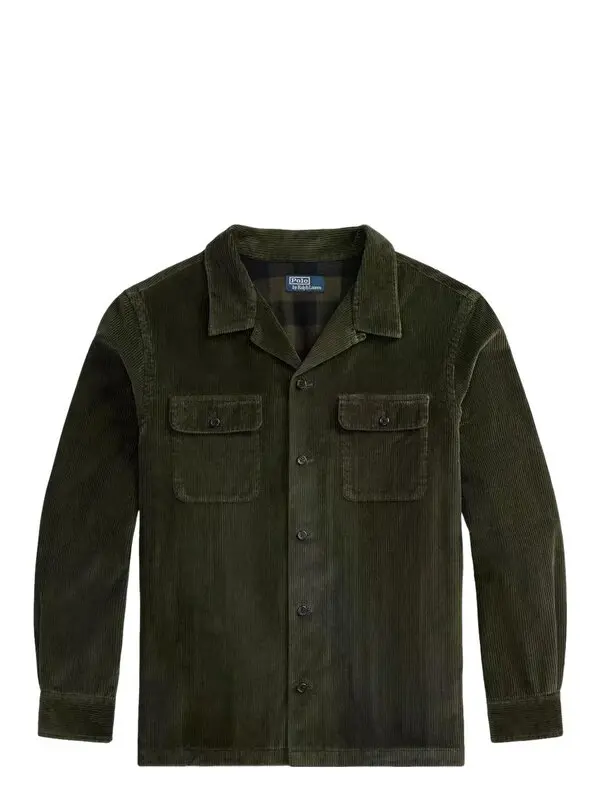 Polo Ralph Lauren Corduroy Long-sleeve Shirt - Green