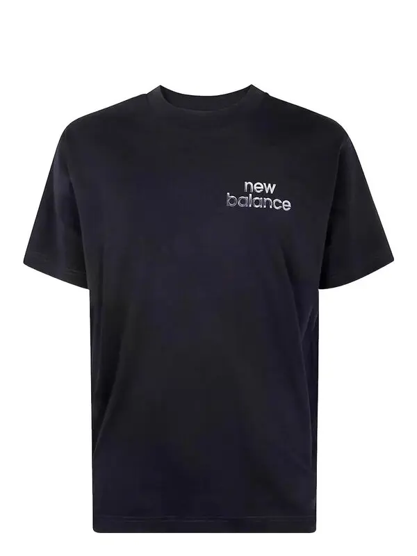 NEW BALANCE Chrome Runner Metallic-runner T-shirt - Black