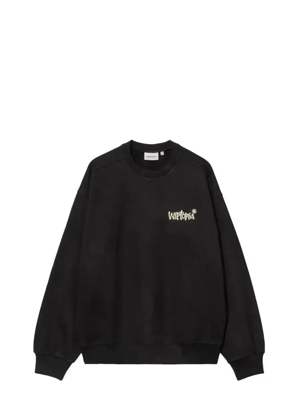 Carhartt Work In Progress Wiptopia Robot Sweatshirt - Black