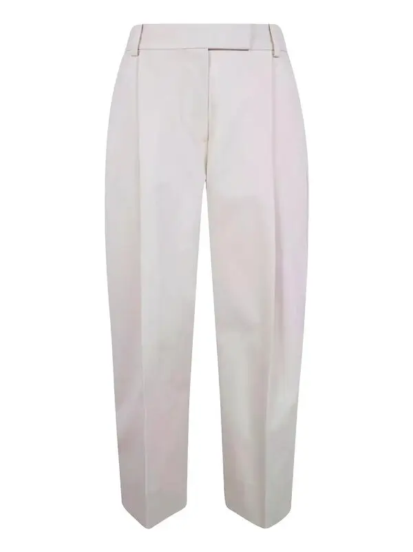 Studio Nicholson Nasser Cotton Trousers - White