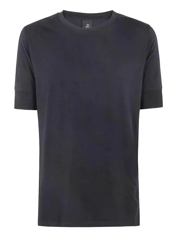 THOM KROM Short-sleeve Crew-neck T-shirt - Black