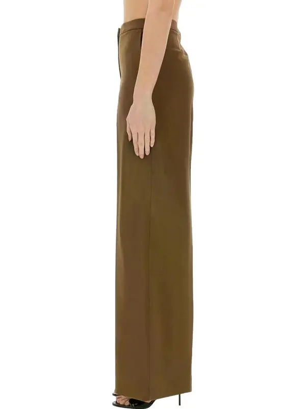 PT TORINO Wide-leg Trousers - Brown