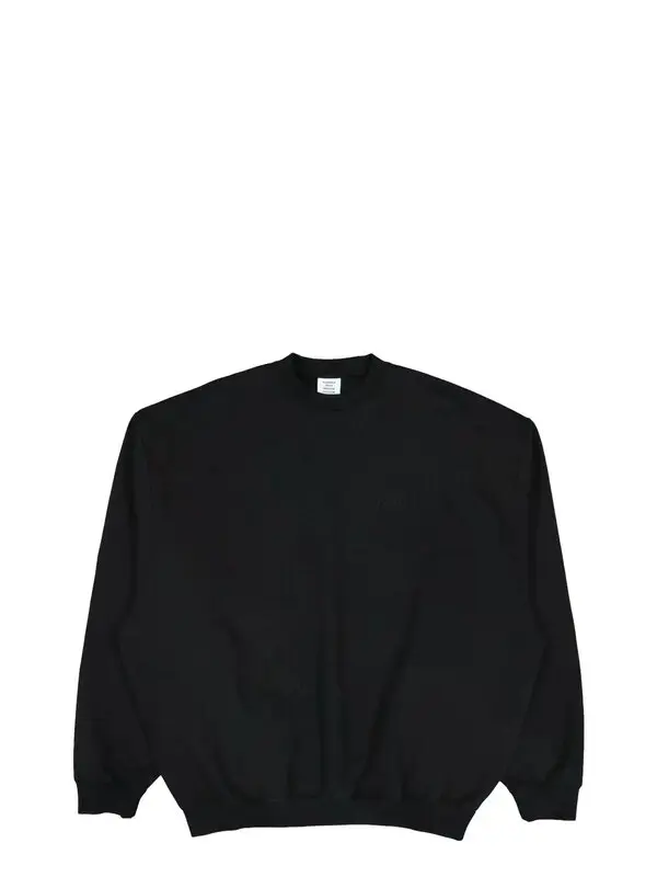 Vetements Logo-embroidered Sweatshirt - Black