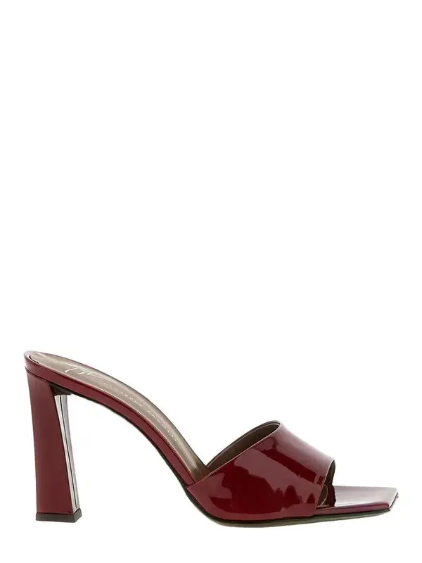 GIUSEPPE ZANOTTI 90mm Mya Heeled Sandals - Red