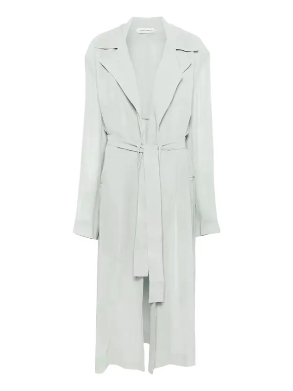 Alberta Ferretti Belted Coat - Green